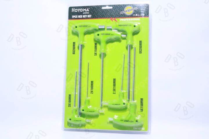 Original Hoyoma Japan L-Handle Hex Key Set 7 Pcs. | Lazada PH