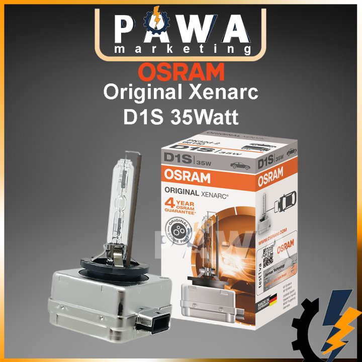 Pawa Osram Original Xenarc 35watt 66144 66140 D1S 4300K Made In Germany ...