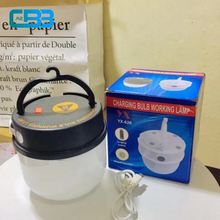 CBB.AZ LED Charging Bulb Working Lamp | Lazada PH