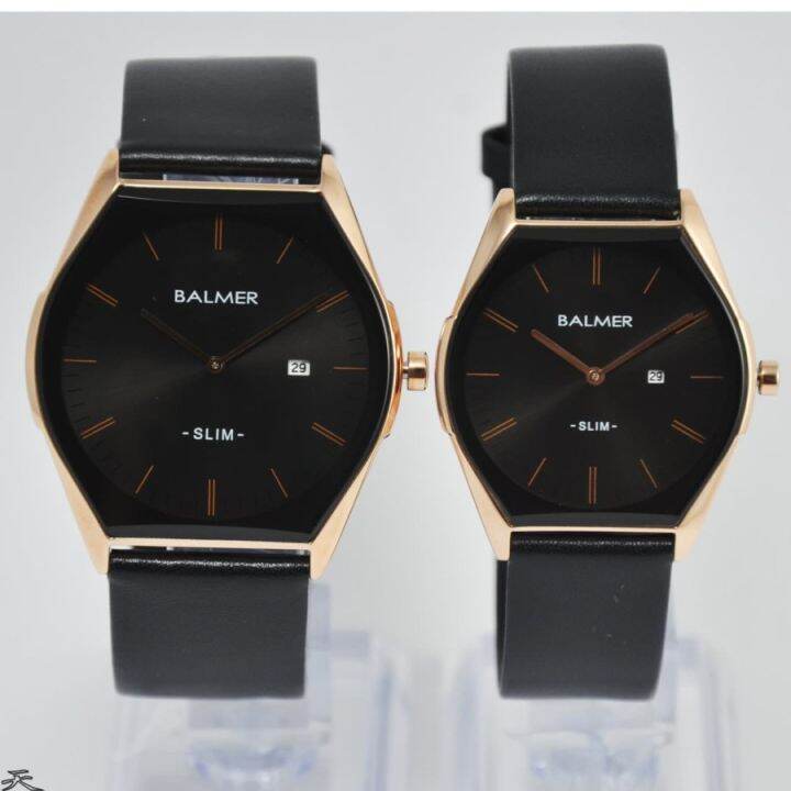 Jam Tangan Couple Balmer 7926 Original Tali Kulit | Lazada Indonesia