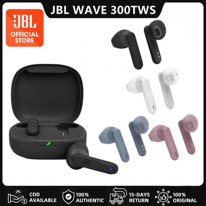 JBL Wave 300 TWS True Wireless Bluetooth Earphones Earbuds with Deep ...