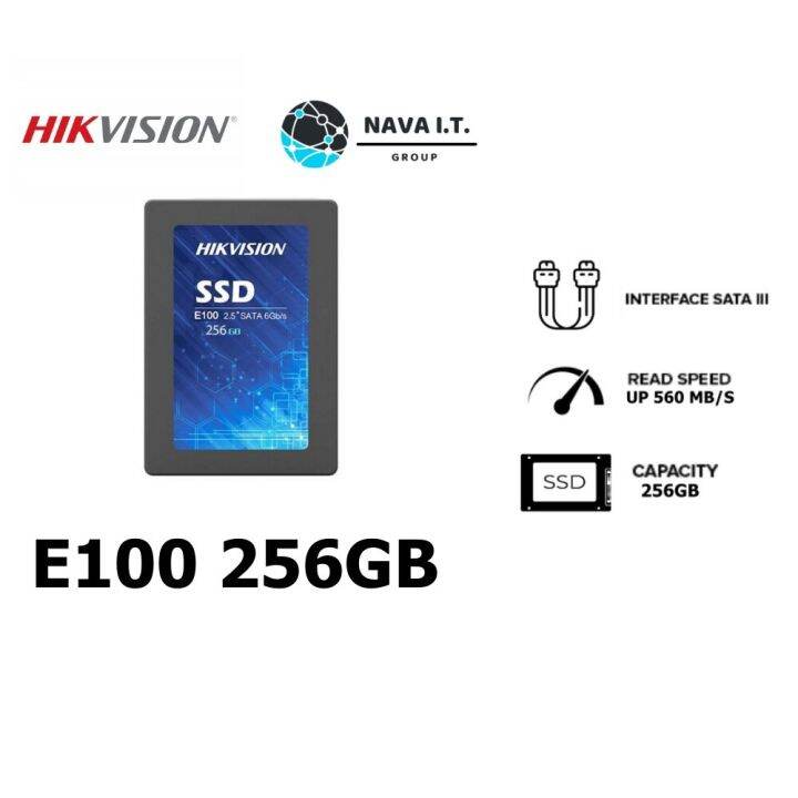 SSD PC NOTEBOOK HIKVISION E100 256GB ประกัน 3 ปี | Lazada.co.th