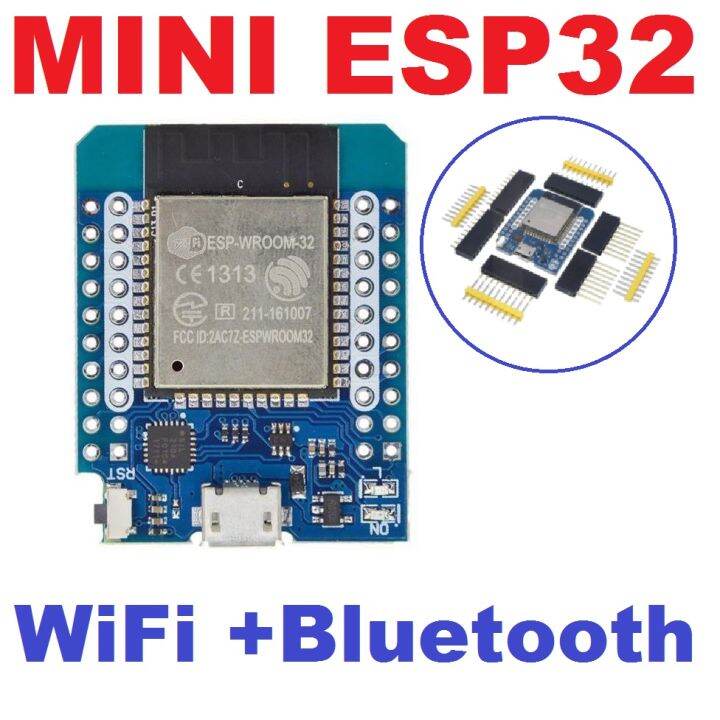 MINI ESP32 Module Development Board Wireless WiFi Bluetooth 2 in 1 Dual ... MINI ESP32 Module Development Board Wireless WiFi Bluetooth 2 in 1 Dual ...