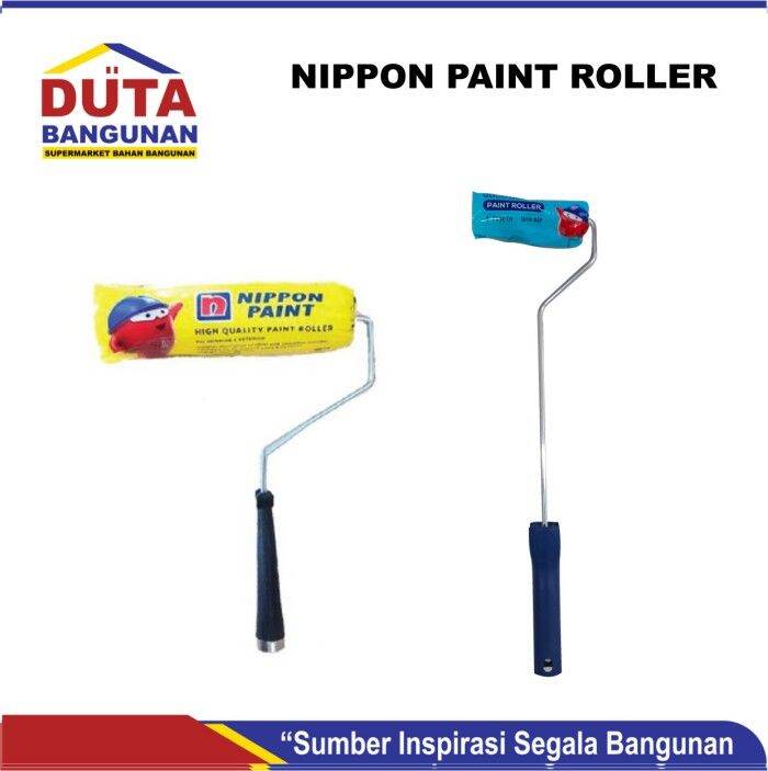 Kuas Roll Cat Besar Nippon Paint / Kuas Roll Besar - 4 inch | Lazada ...