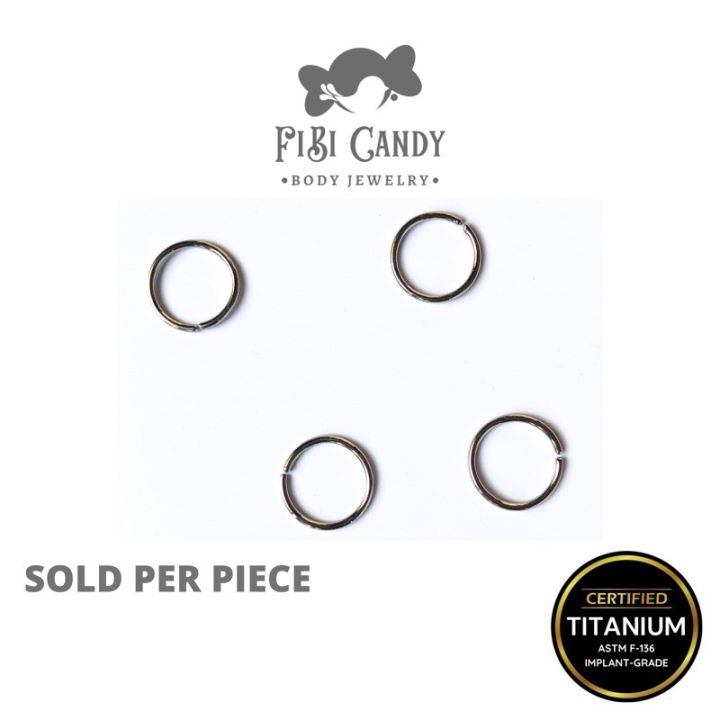 FiBiCandy FIBINSR002 Nose Ring ASTM F136 Implant Grade Titanium | Lazada PH