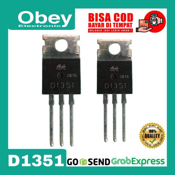 Transistor D1351/D 1351 | Lazada Indonesia