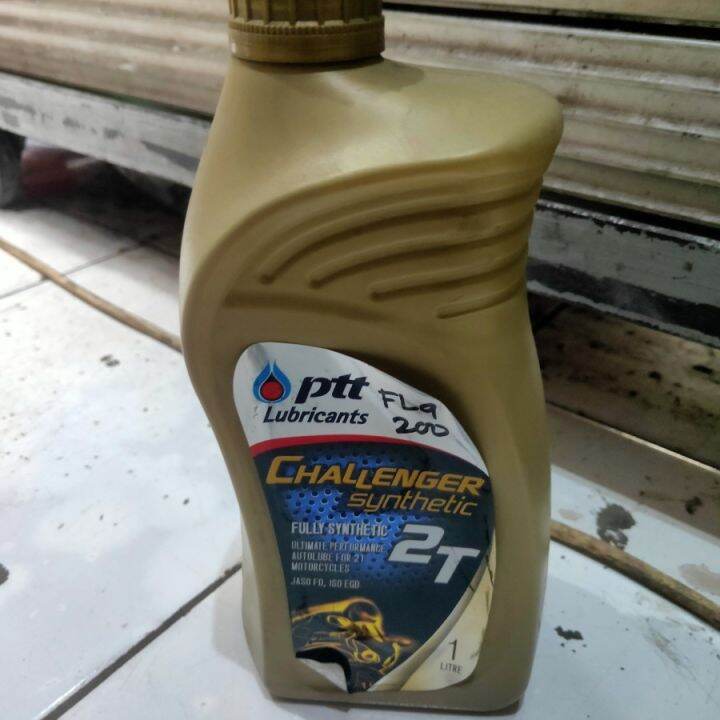 Oli Samping Ptt Challenger 2T Full Synthetic 1 Liter | Lazada Indonesia