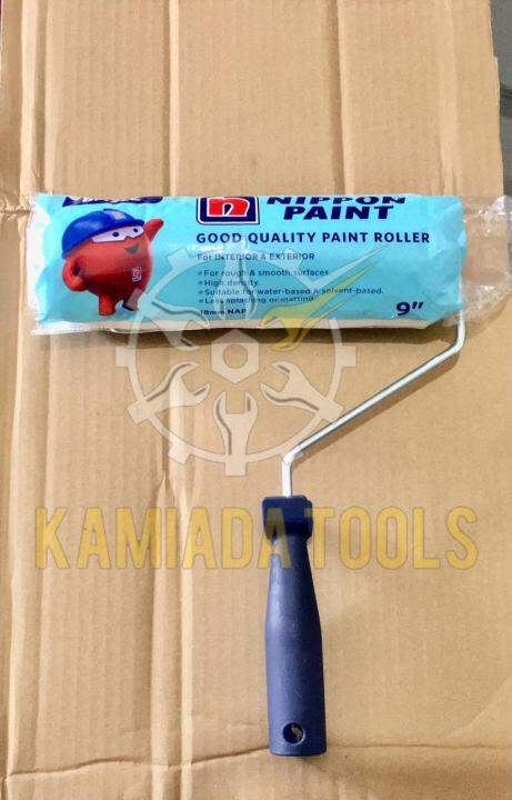 Kuas Roll 9 Inci Nippon Paint/Paint Roller 9 Inch Nippon Paint | Lazada ...