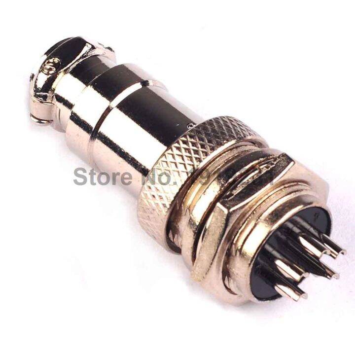 5pair 10pcs GX16-5P 5Pin 16mm Male amp;Female Wire Panel Connector plug Circular Aviation ...