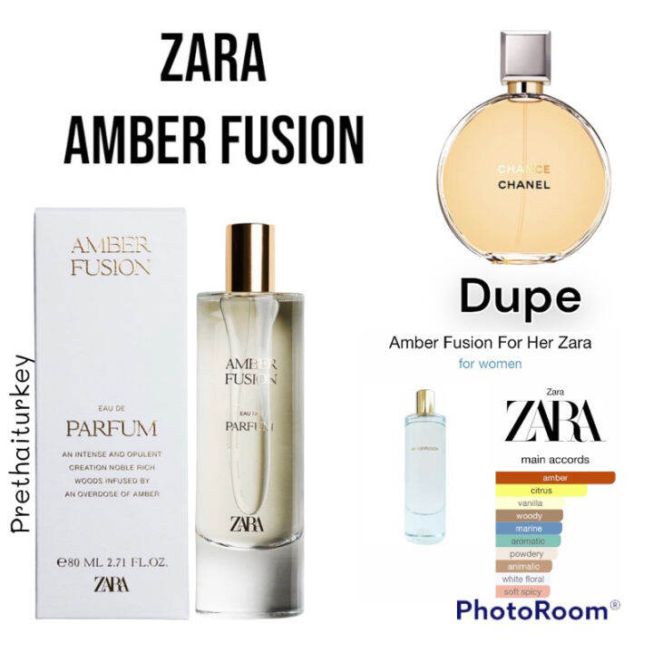 ️‍Best Seller️‍ คอลเลคชันฮิตของปี ZARA AMBER FUSION กลิ่นเหมือนน้ำหอม ...