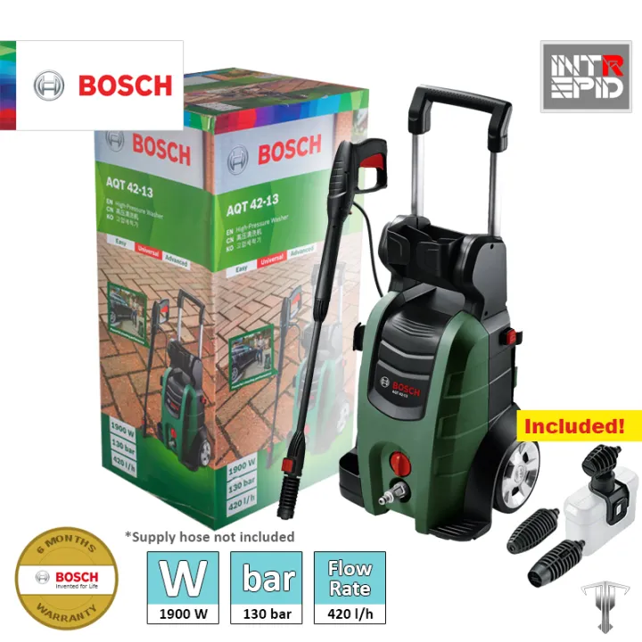 Bosch AQT 42-13 1900 W High Pressure Washer with Long Lance Spray Gun ...