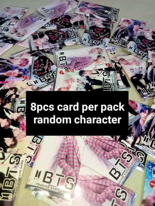 new 8pcs bts trading card idol collectible | Lazada PH