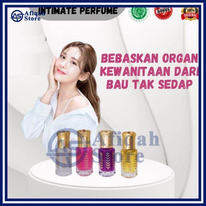 Misk Intimate Silky Perfume Parfum/ Pengharum Miss V Wanita Tahan Lama ...
