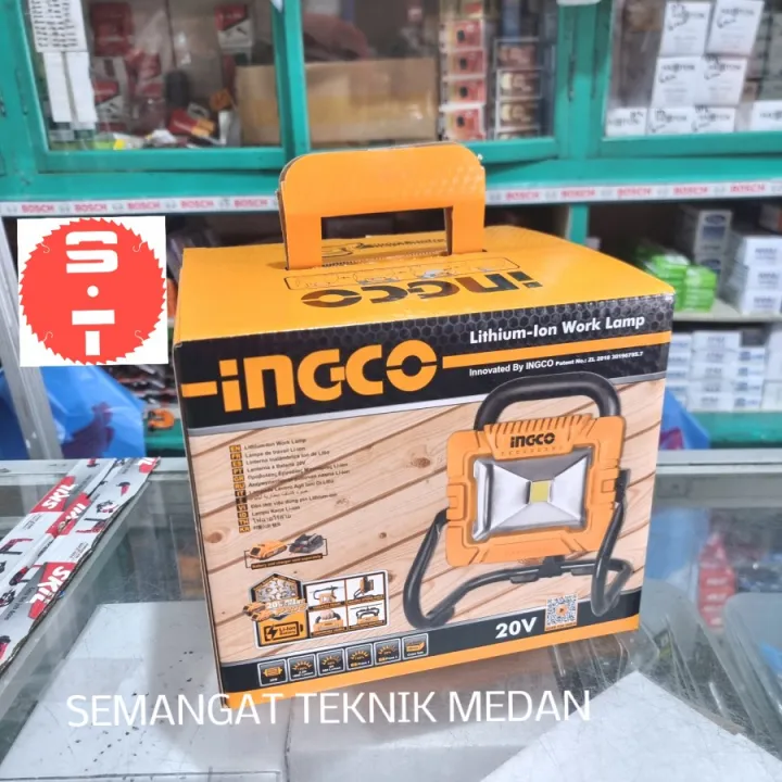 CWLI2025 CORDLESS LAMPU SOROT LIGHT LAMP LED 20 WATT UNIT 20V INGCO ...