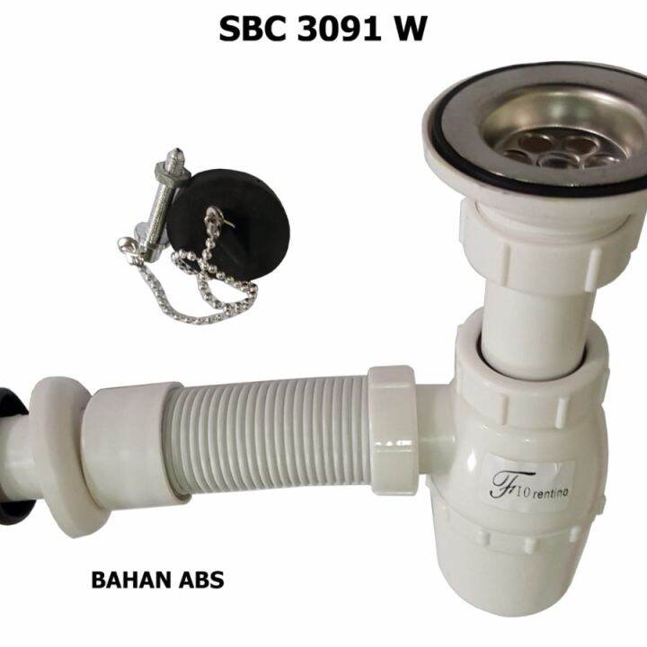 Sifon Botol Set / Pembuangan air Afur Wastafel - Fiorentino | Lazada ...