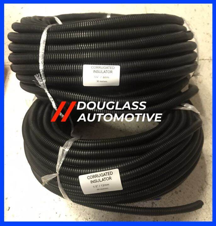 Split Wire Loom Conduit Polyethylene Tubing Fire Retardant 125 Degrees ...