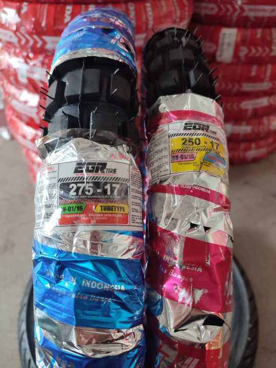 Ban Motor Cross/Trail R17 Ukuran 250-17, 275-17 & Sepasang Ban Motor ...