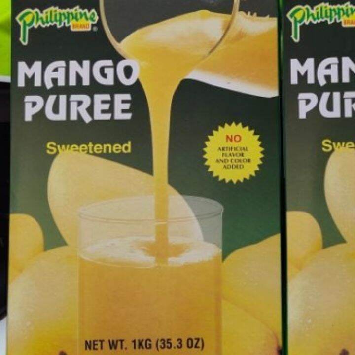 Philippine Brand Sweetened Mango Puree 1kg | Lazada PH