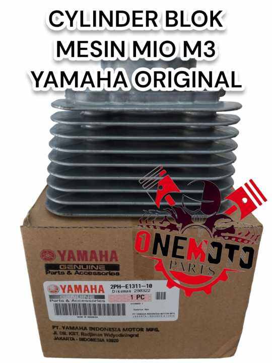 CYLINDER 1 BLOK MESIN MIO M3 YAMAHA 2PH-E1311-10 ORIGINAL ASLI | Lazada ...
