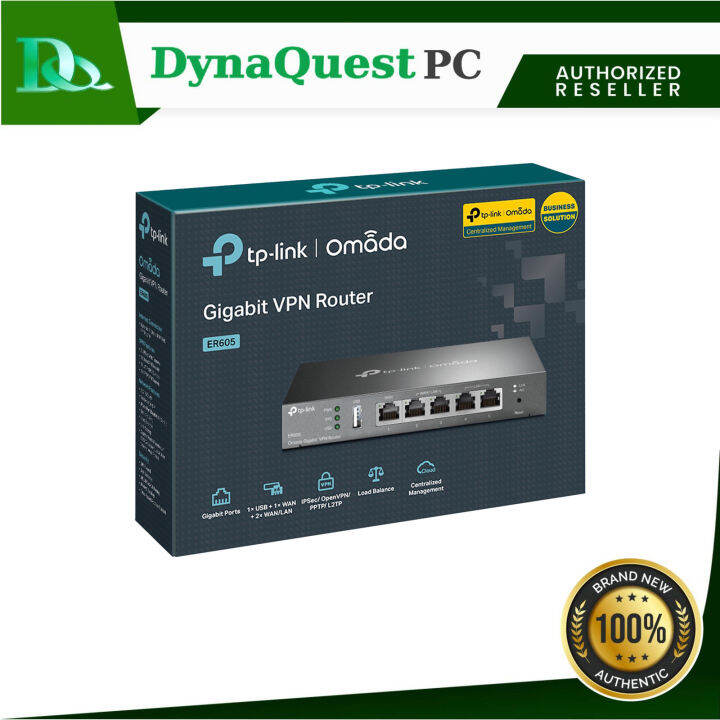 TPLink ER605 Omada Gigabit VPN Router | Lazada PH