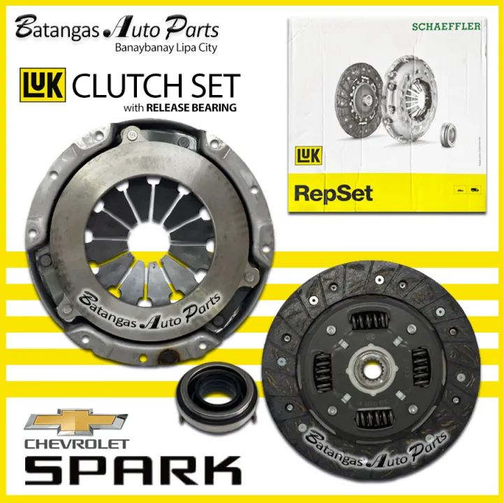 LUK CLUTCH SET CHEVROLET SPARK 1.0 / 1.2 2011-UP W/ RELEASE BEARING ...