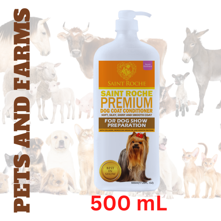 SAINT ROCHE PREMIUM DOG COAT CONDITIONER SWEET EMBRACE 500 ML | Lazada PH