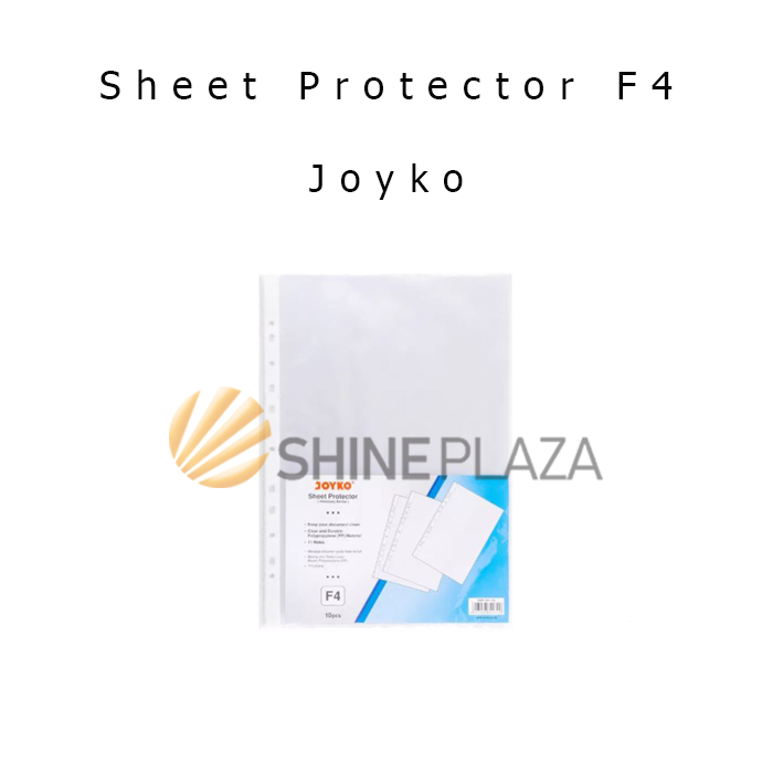 Sheet Protector F4 Joyko - Plastik PP Pocket F4 Joyko SHP-202 | Lazada ...