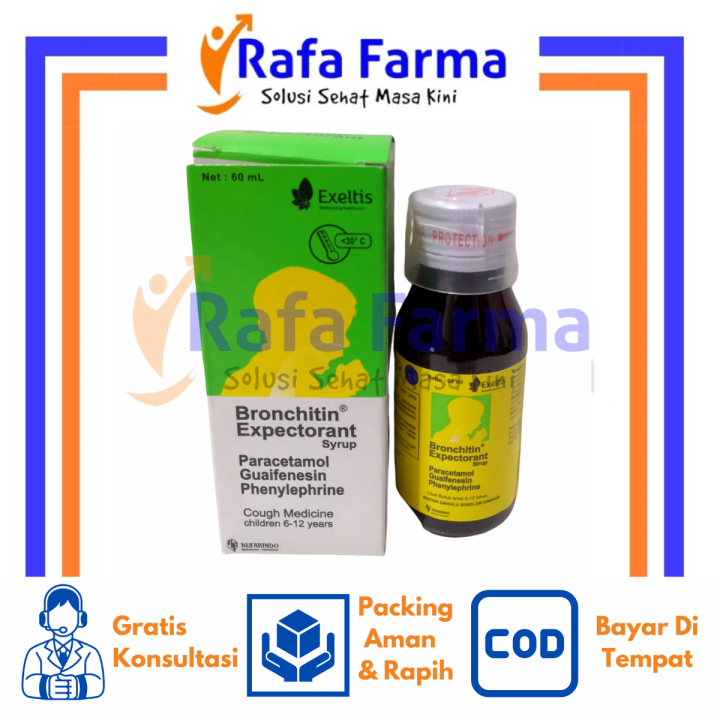 BRONCHITIN SIRUP 60ML UNTUK BATUK BERDAHAK | Lazada Indonesia