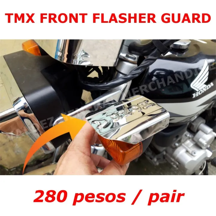 TMX 125 Alpha Front Flasher Guard Pair for Selected Model Only | Lazada PH