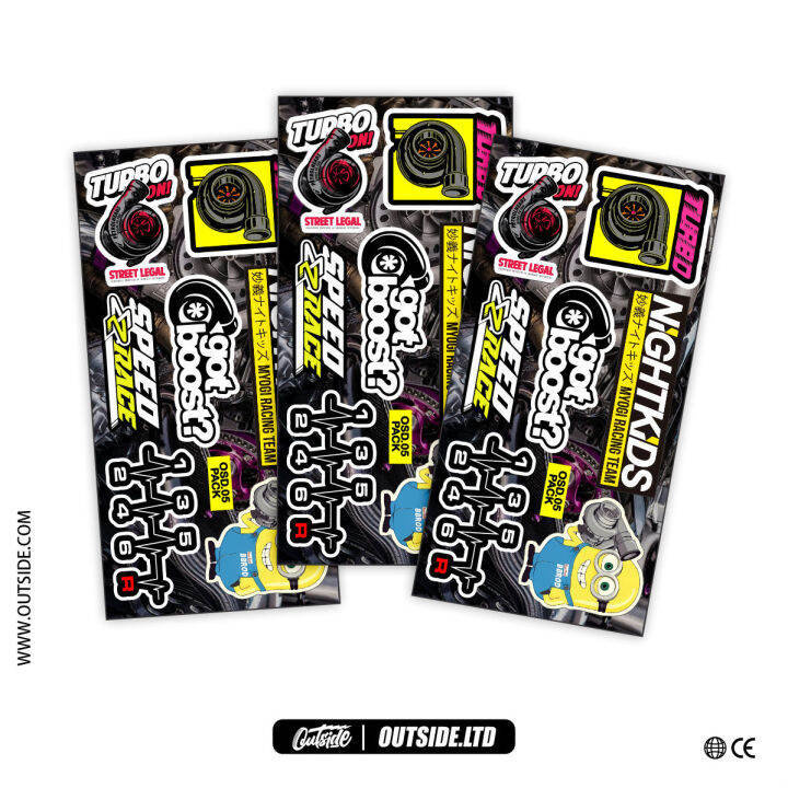 STIKER PACK TURBO DIESEL, STIKER SET DIESEL POWER | Lazada Indonesia