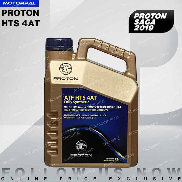ORIGINAL MINYAK AUTO GEAR ATF PROTON SAGA HTS 4AT TRANSMISSION FLUID ...