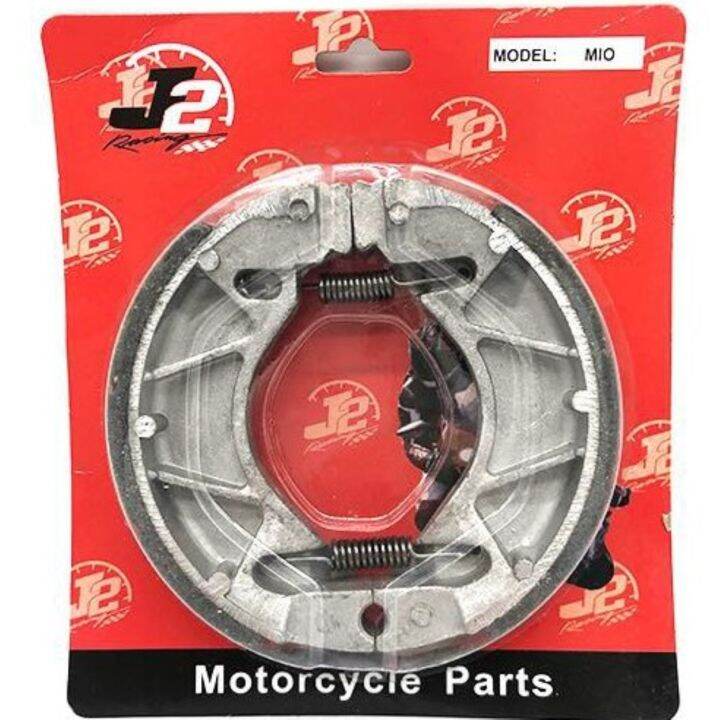 Motorcycle original j2 racing brake shoe mio | Lazada PH