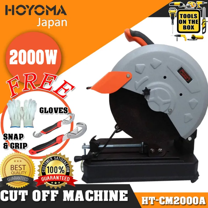 HOYOMA JAPAN Cut Off Machine Chop Saw Chopsaw Cutter 2000W 14" 355mm HT ...