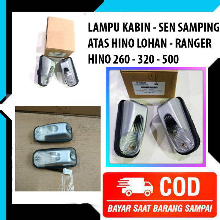 LAMPU KABIN SEN SAMPING ATAS MOBIL HINO LOHAN - RANGER - HINO 260 320 500 | Lazada Indonesia