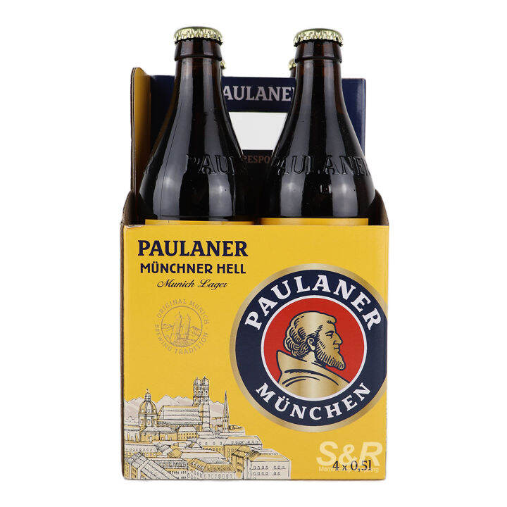 Paulaner Munchner Hell 4 Beer Bottles | Lazada PH