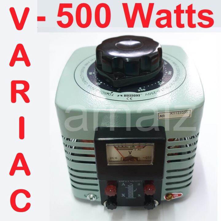 Hossoni Variac Variable Transformers Voltage Regulator TDGC2 500W 500VA | Lazada PH