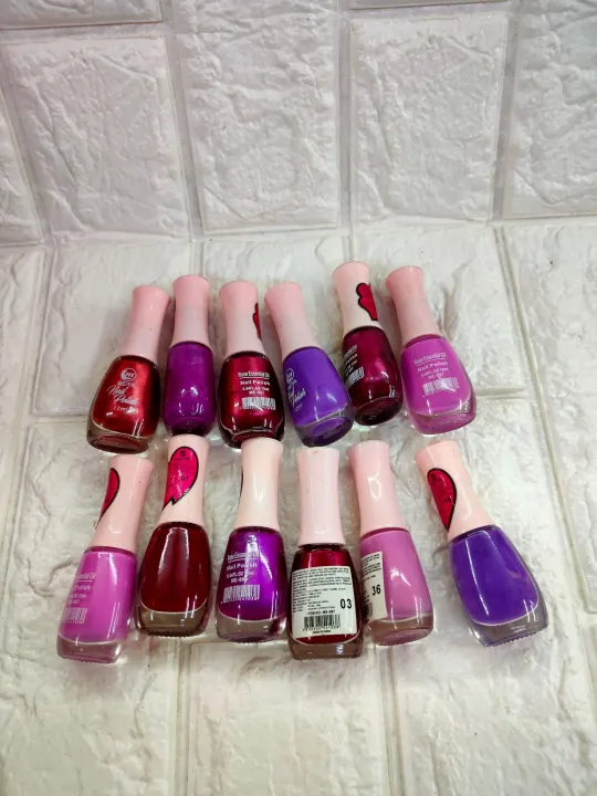 meiya nail polish 12pcs assorted | Lazada PH
