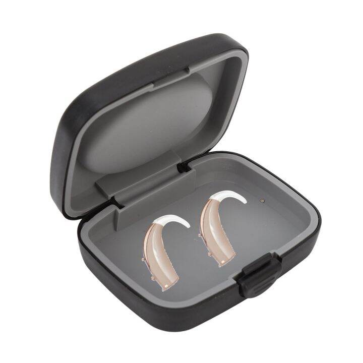 Hearing Aids Case Black Hearing Aids Protection Box for Home | Lazada PH