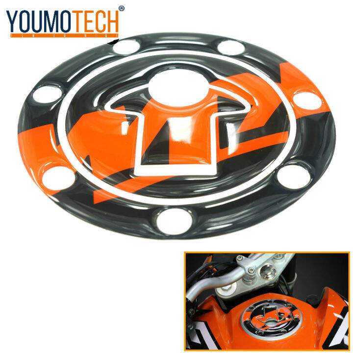Motorcycle Decorative Decals Pad Fuel Tank Oil Gas Cap Sticker ...