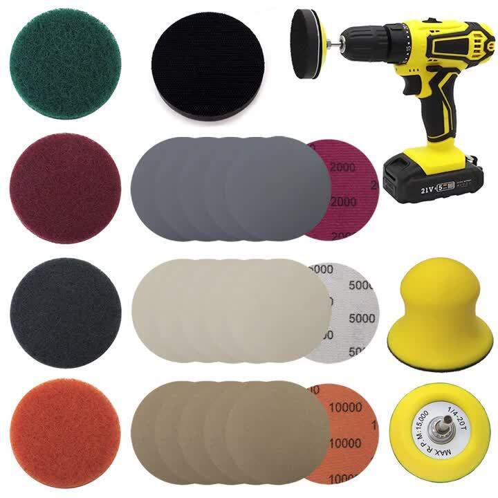 75mm Car Headlight Restoration Kit Heavy Duty Lights Polish Headlights ...