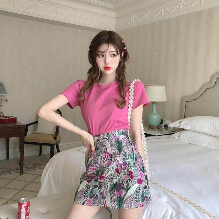 Only Korean Fashion Floral Terno Set S184 | Lazada PH