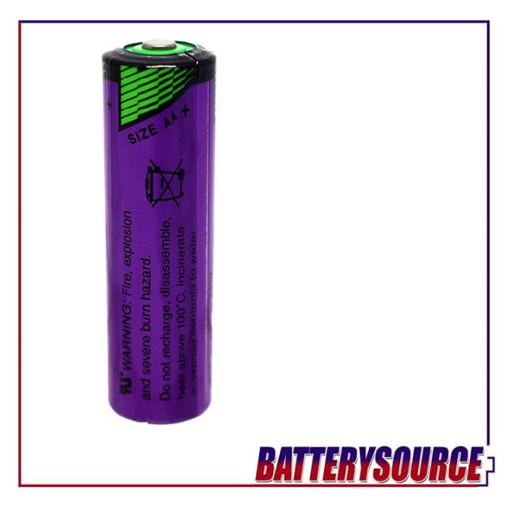 Plc battery Tadiran TL-5903S Double A 3.6V 2.4Ah Lithium Thionyl ...