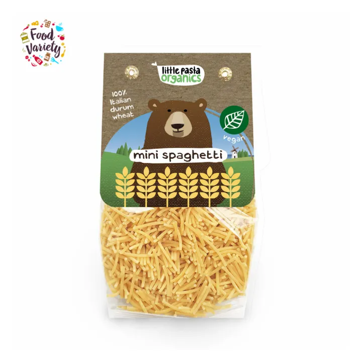 Little Pasta Organics Mini Spaghetti 250g ลิตเติ้ล พาสต้า ออร์แกนิค ...