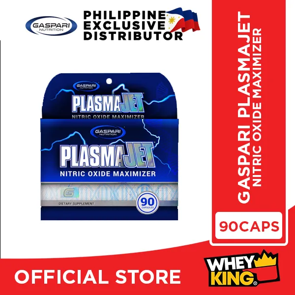 Nitric Oxide Booster PlasmaJet by Gaspari Muscle Builder for Strength ...