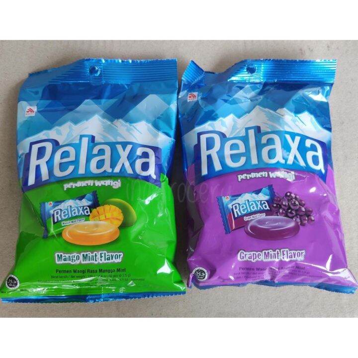 Relaxa Permen Wangi Relaxa Rasa Barley Mint Penyegar Mulut - 125gr ...