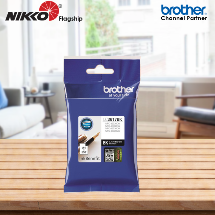 [Original] Brother LC3617 LC-3617 Black Cyan Magenta Yellow Ink for ...