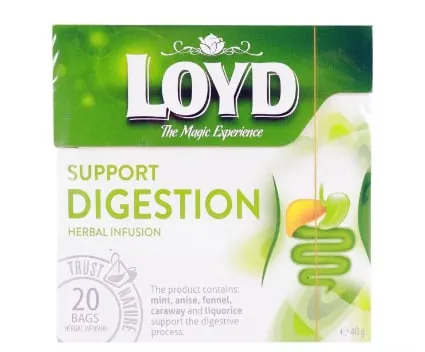 Loyd The Magic Experience Support Digestion Herbal Infusion Tea 20 bags ...