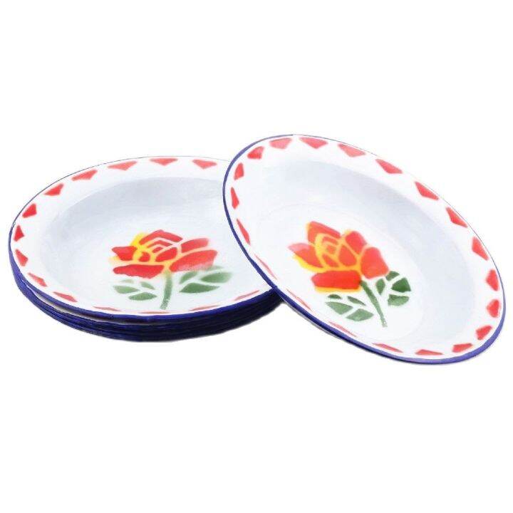 Piring Kaleng Jadul - Piring Seng - Piring Enamel - Piring Makan Batak ...