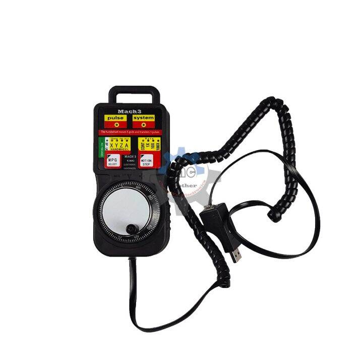 CNC MACH3 USB Industrial Electronic Handwheel MPG4 4 Axis Manual Pulse ...