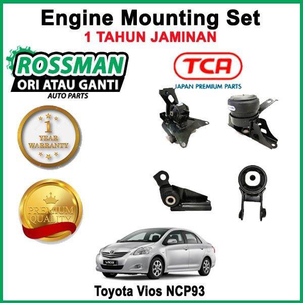 Toyota Vios NCP93 TCA Engine Mounting Set 1 Year Warranty | Lazada
